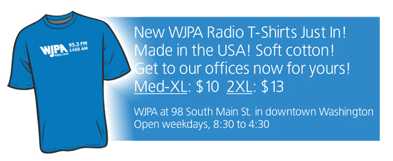 tshirt : WJPA 95.3 FM/1450AM – Music, Sports and News Radio ...
