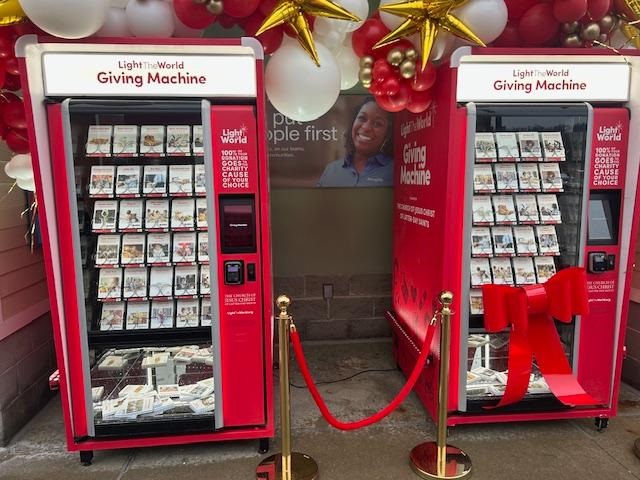 Giving Machines Arrive At Tanger Outlets : WJPA 95.3 FM/1450AM – Music ...