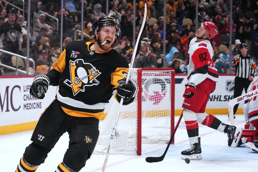 Mantha Leads Penguins Over Carolina : WJPA 95.3 FM/1450AM – Music ...